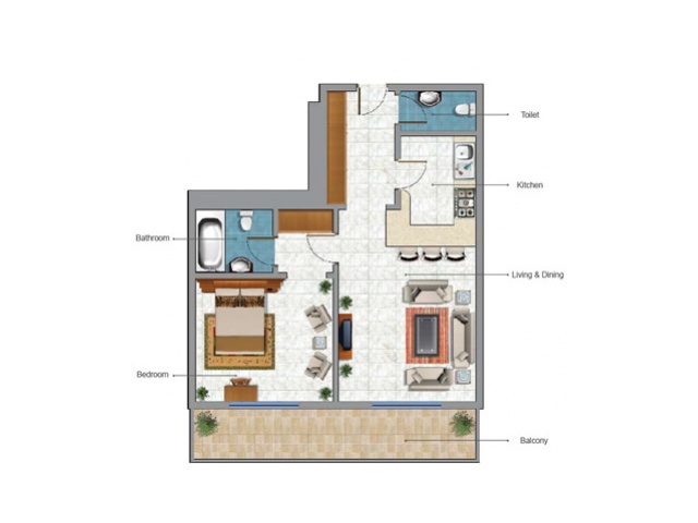 Eden Blue Tower - Dubai Marina
